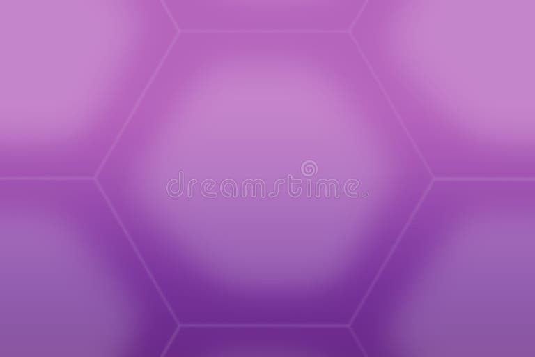 Illustration of Gradient Purple Hexagon Pattern for Abstract Background ...
