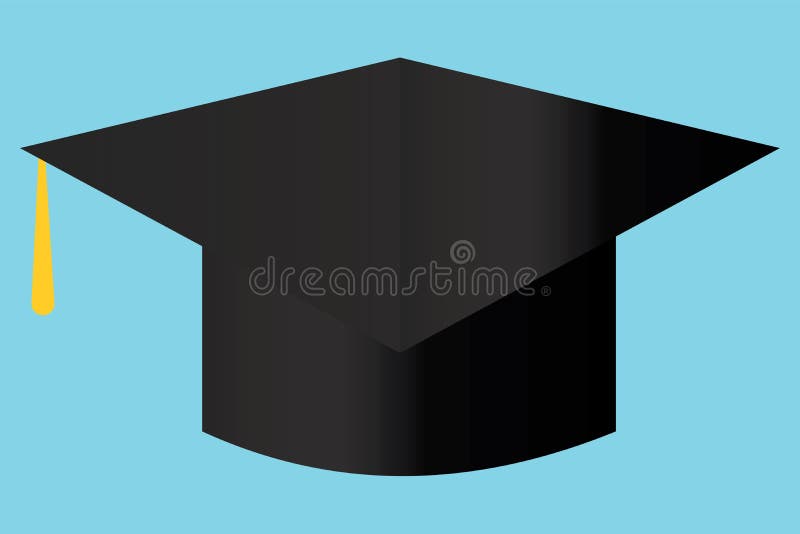 Illustration Graduation Cap or Toga Hat Stock Illustration ...