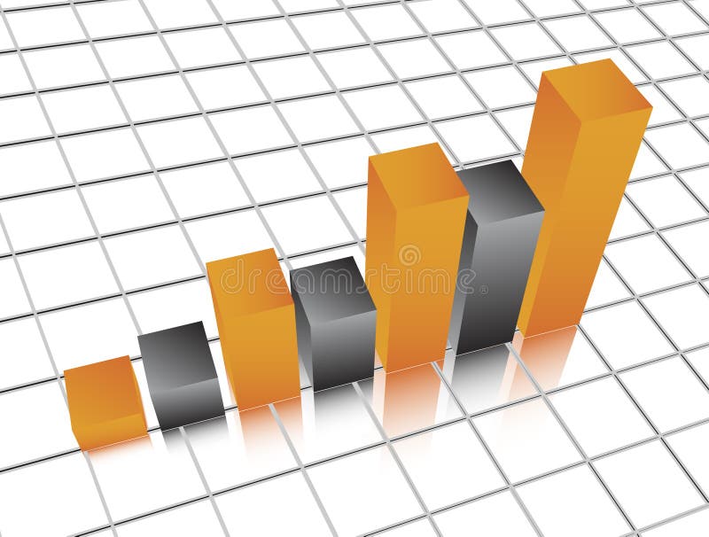 Illustration of graph stock vector. Illustration of calculation - 8128327