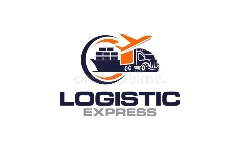 Illustration Graphic Design of Express Logistic Transportation Concept ...