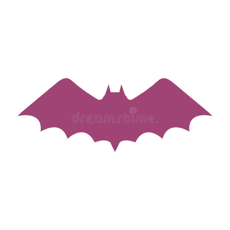 Illustration Graphic of Purple Bat Logo Stock Illustration ...