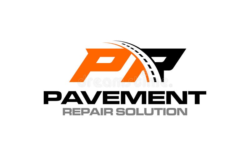 Illustration Graphic Vector of Asphalt Repair, Roadwork, Pavement Logo Design Template Stock ...