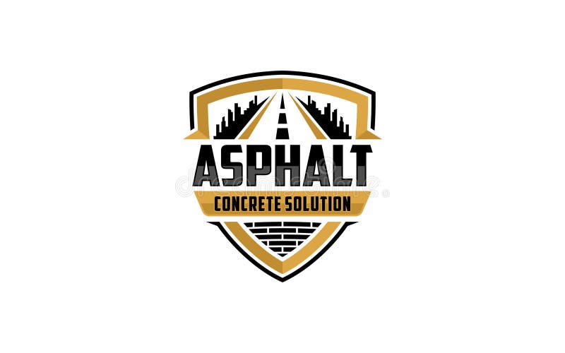 Illustration Graphic Vector of Asphalt Repair, Roadwork, Pavement Logo ...