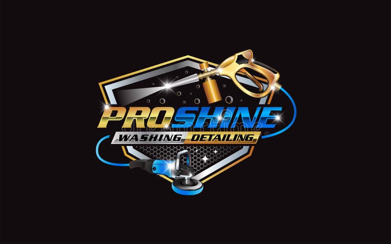 Illustration Vector Graphic of Auto Shine Wash and Detailing Servis ...