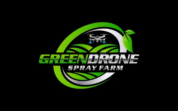 Illustration Graphic Vector of a Drone Spray Technology Logo Design ...
