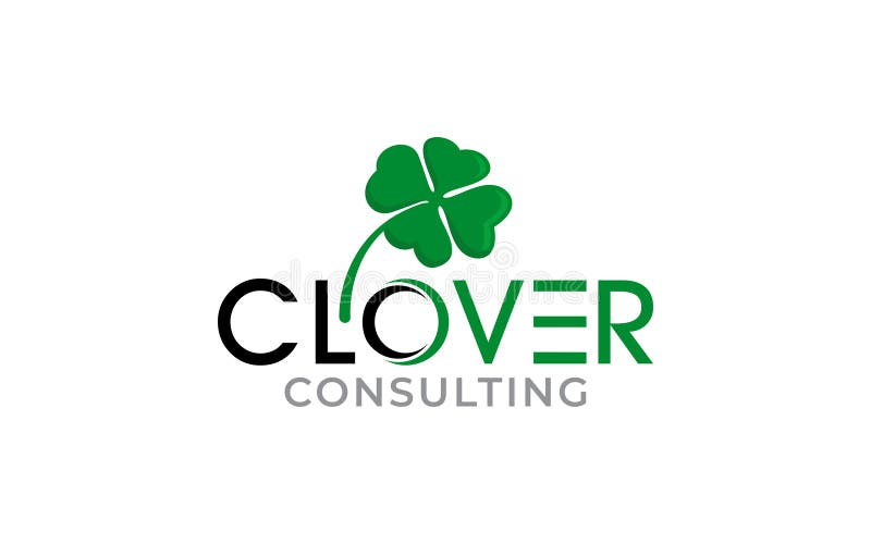 Illustration Graphic Vector of Green Clover or Shamrock Four Leaf Logo ...