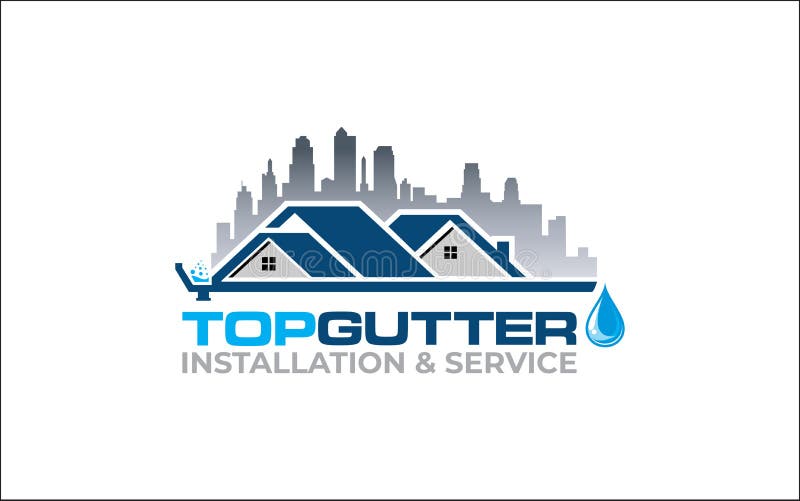 Illustration Graphic Vector of Gutter Installation and Repair Service ...