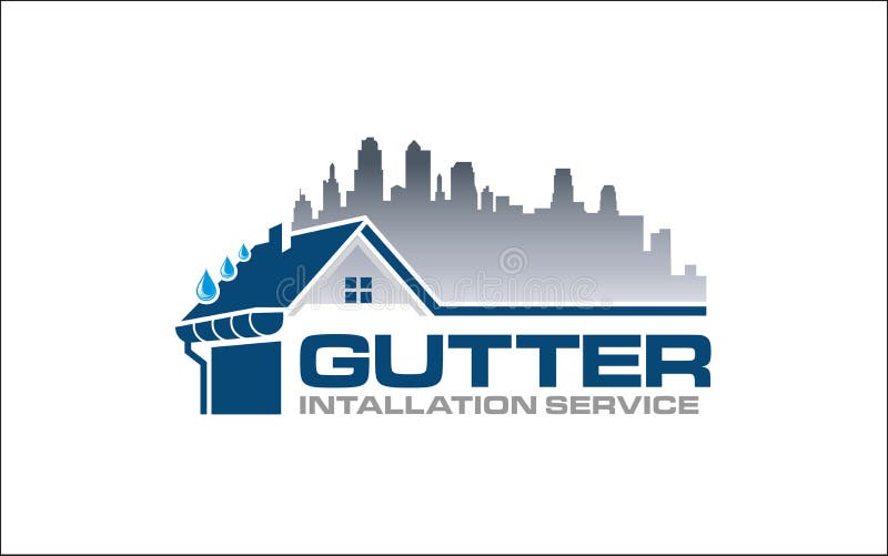 Illustration Graphic Vector of Gutter Installation and Repair Service ...
