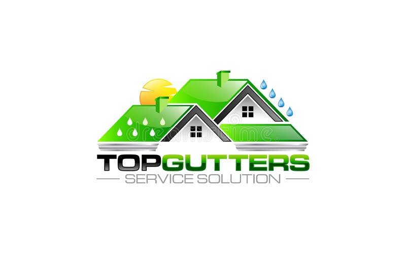 Illustration Graphic Vector of Gutter Installation and Repair Service ...