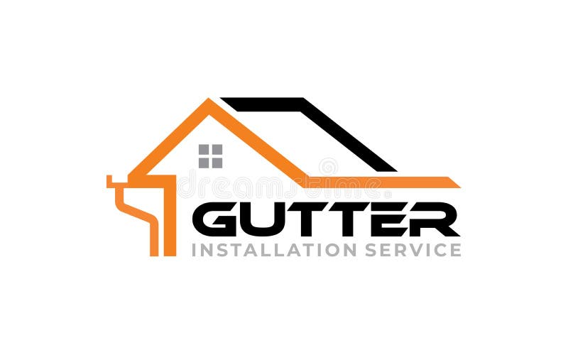 Illustration Graphic Vector of Gutter Installation and Repair Service ...