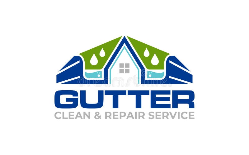 Illustration Graphic Vector of Gutter Installation and Repair Service ...