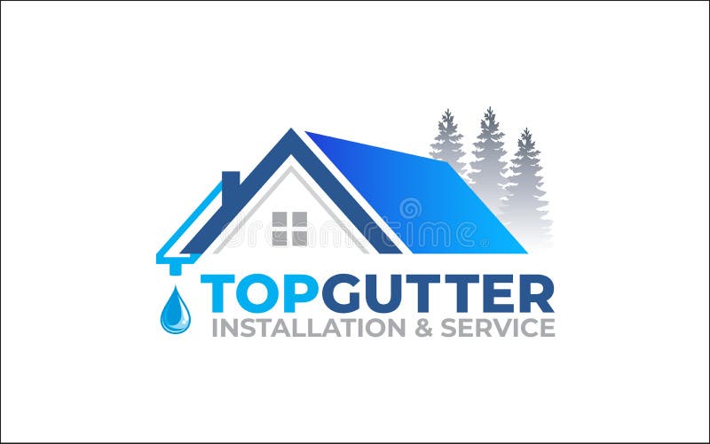 Illustration Graphic Vector of Gutter Installation and Repair Service ...
