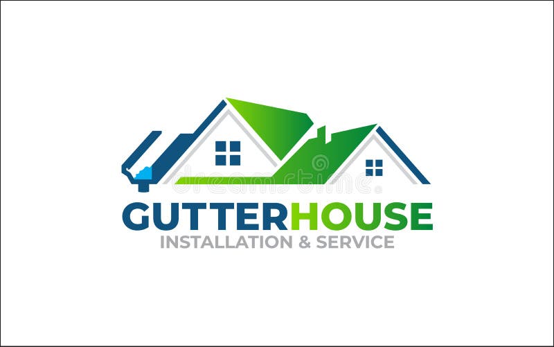 Illustration Graphic Vector of Gutter Installation and Repair Service ...