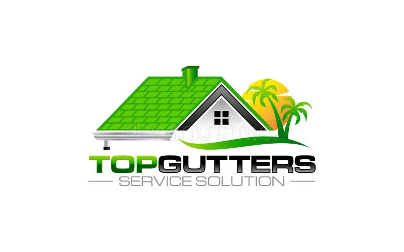 Illustration Graphic Vector of Gutter Installation and Repair Service ...