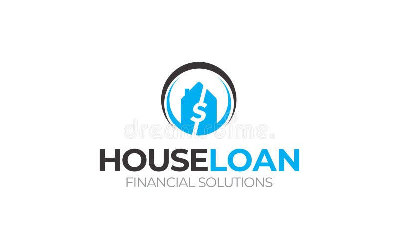 Illustration Graphic Vector of Home Loan Financial Solution Logo Design ...