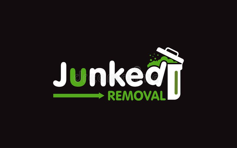 Illustration Vector Graphic of Junk Removal Solution Services Logo ...