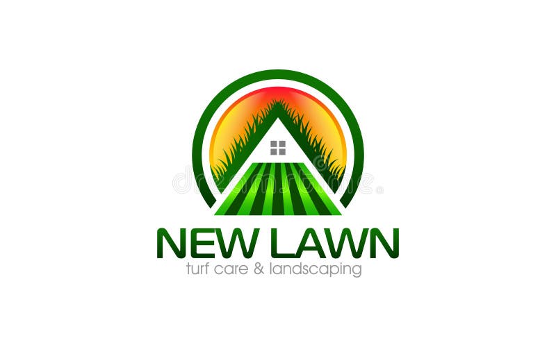 Illustration Graphic Vector of Lawn Care, Landscape Services, Grass ...