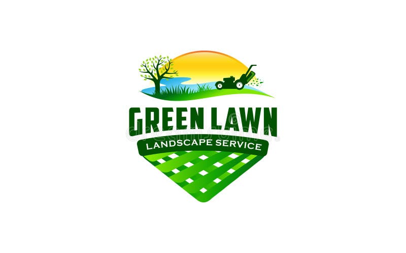 Illustration Graphic Vector of Lawn Care, Landscape Services, Grass ...
