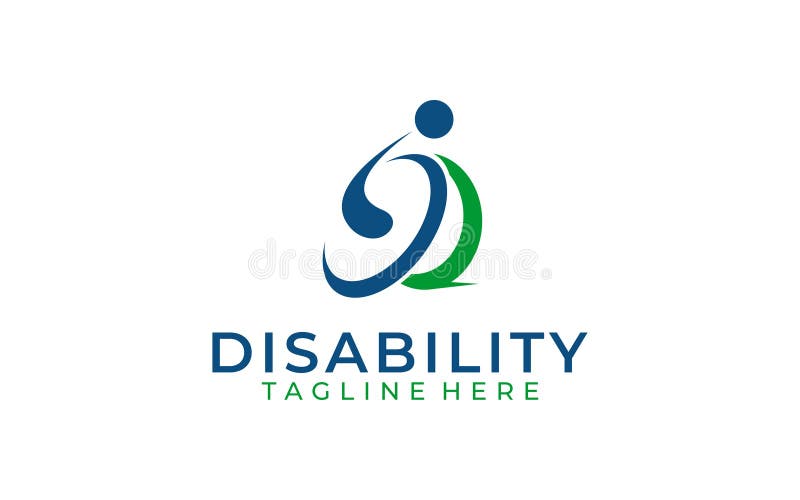 Illustration Graphic Vector of Modern Passionate Disability People Logo ...