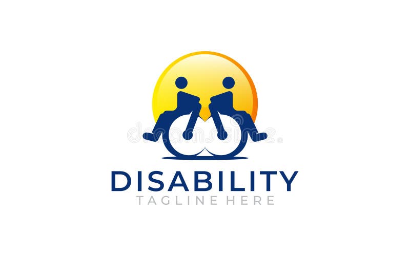 Illustration Graphic Vector of Modern Passionate Disability People Logo ...
