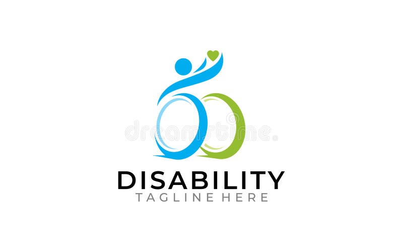 Illustration Graphic Vector of Modern Passionate Disability People Logo ...