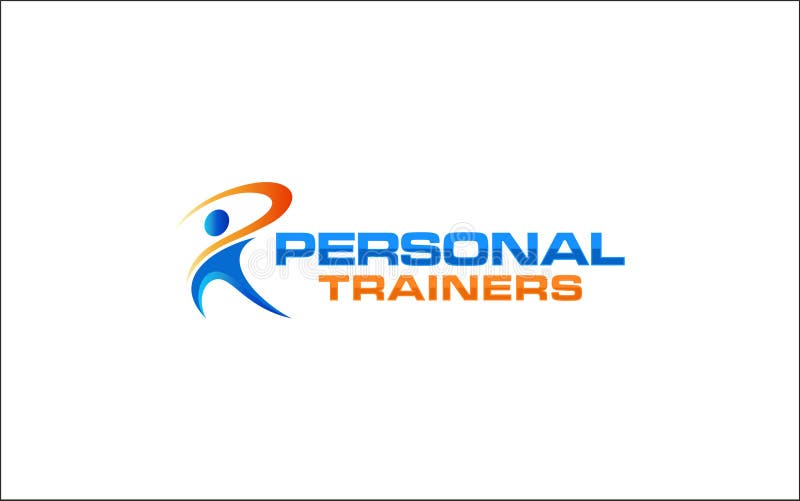 Illustration Graphic Vector of Personal Trainer Logo Design Template ...