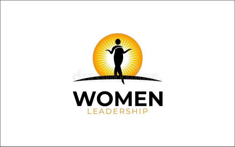 The Illustration Graphic Vector of the Power Female of Leadership Logo ...