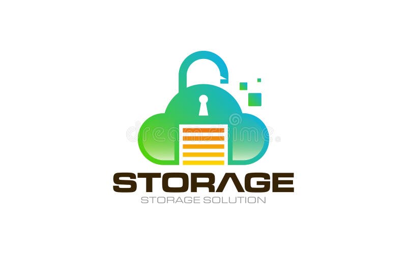 Illustration Vector Graphic of Self Storage Solution Company Logo ...