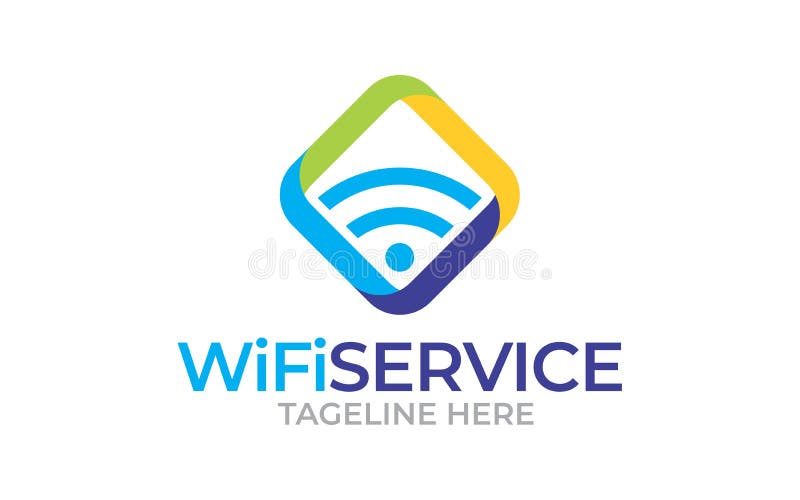 Illustration Graphic Vector of Wifi Internet Access Logo Design Stock ...