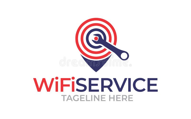 Illustration Graphic Vector of Wifi Internet Access Logo Design Stock ...