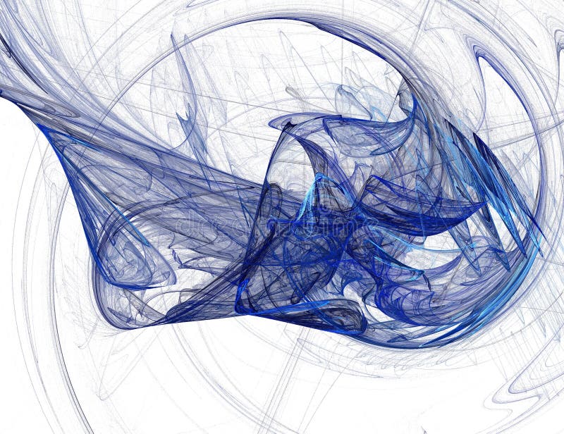 Illustration Graphique Bleue Illustration Stock - Illustration du ...