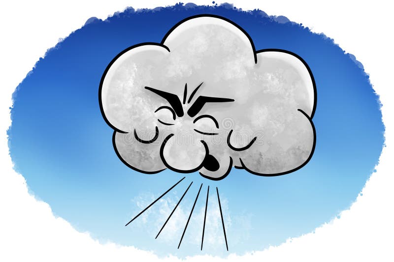 Cartoon Wind Blowing Stock Illustrations – 4,855 Cartoon Wind Blowing ...