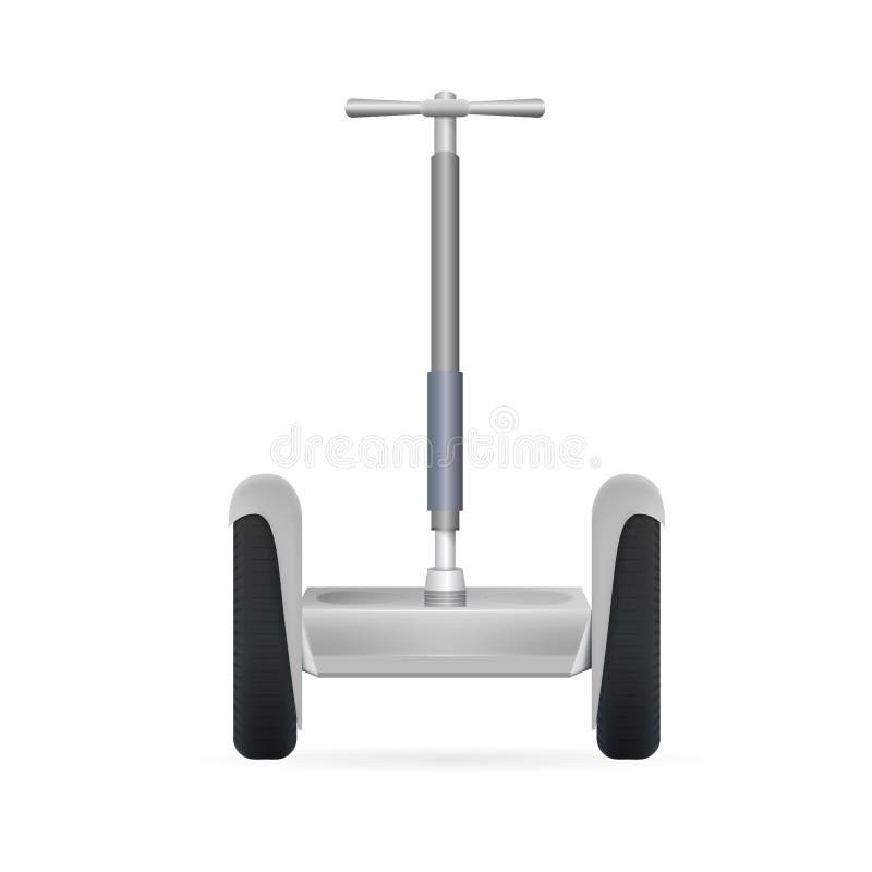 Illustration of Gray Segway Stock Vector - Illustration of simple ...