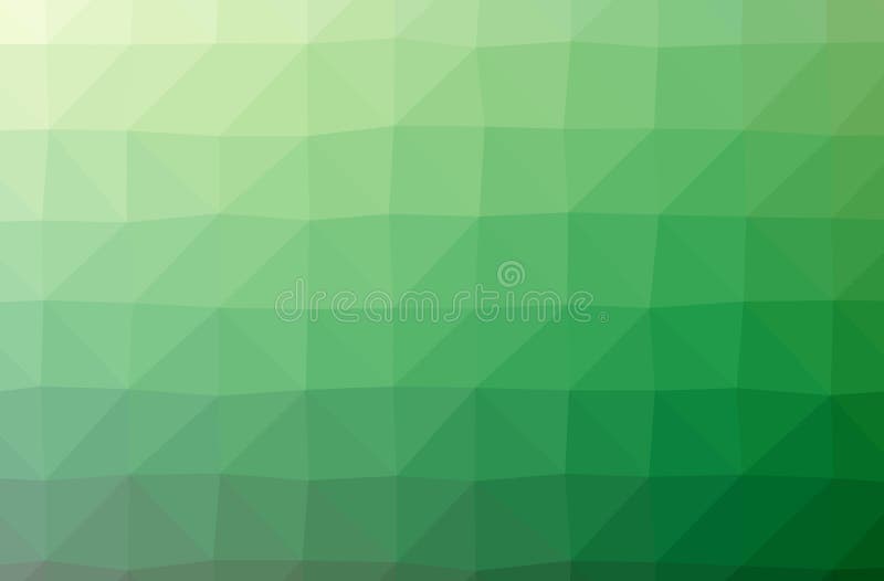 Illustration of Green Abstract Polygon Beautiful Multicolor Background ...