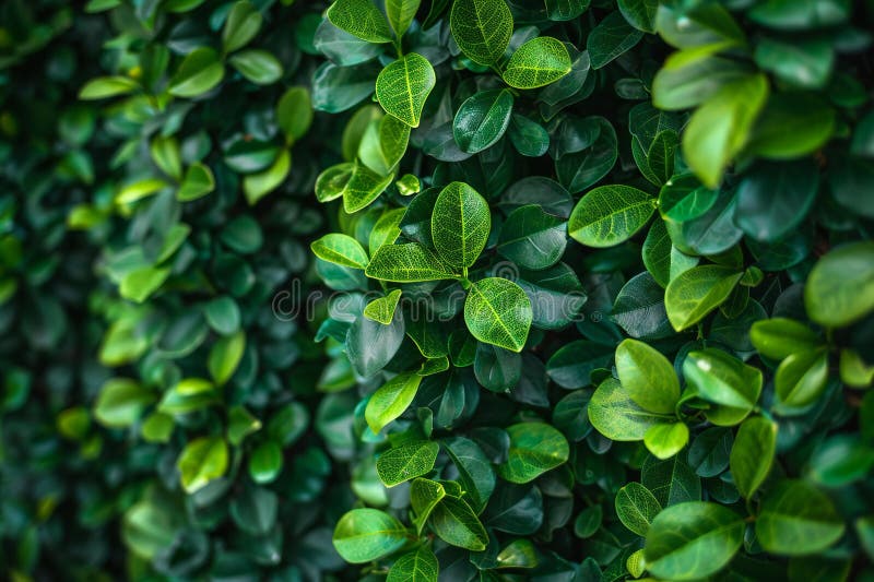 Green Grass Wall Background Texture. Top View of Hedges, Green Leafy ...