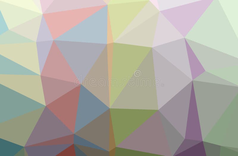 Illustration of Green Poligon Nice Multicolor Background. Stock ...