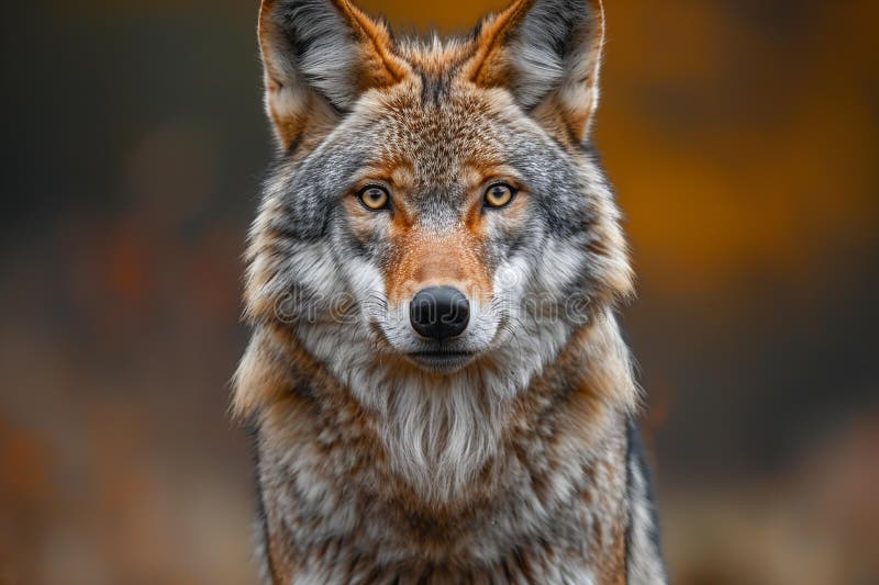 Illustration of Grey Wolf â€“ Close Up Photo, High Quality, High ...