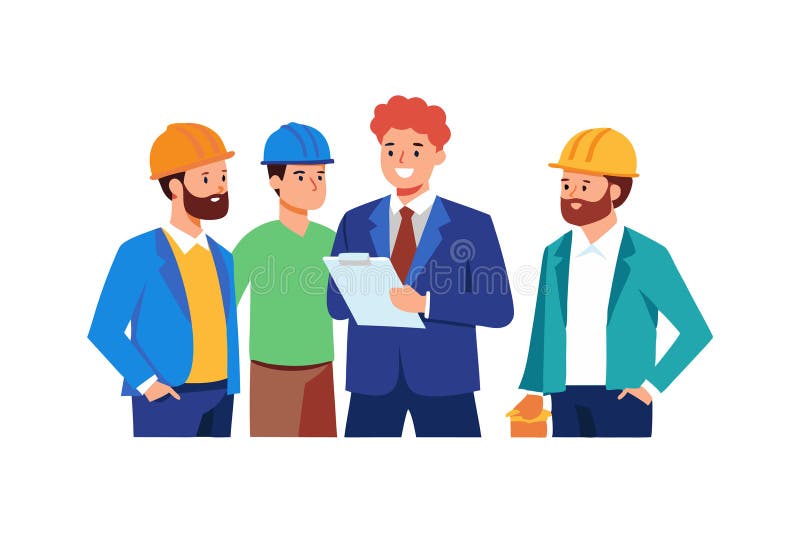 Group Construction Workers Stock Illustrations – 4,923 Group ...