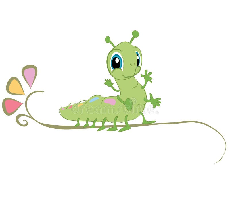 Illustration grub cartoon stock vector. Illustration of element - 37523805