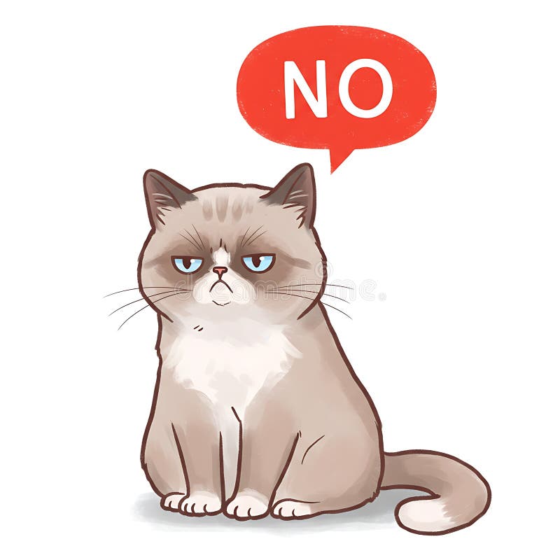 Grumpy Gray Balloon Cartoon Mascot Character. Stock Vector ...