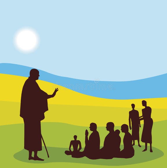 Illustration of Guru stock vector. Illustration of sitting - 3478083