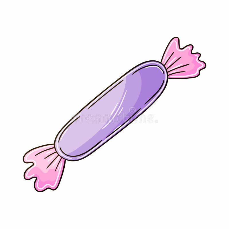 Illustration in Hand Draw Style. Sweet Dessert, Graphic Element for ...