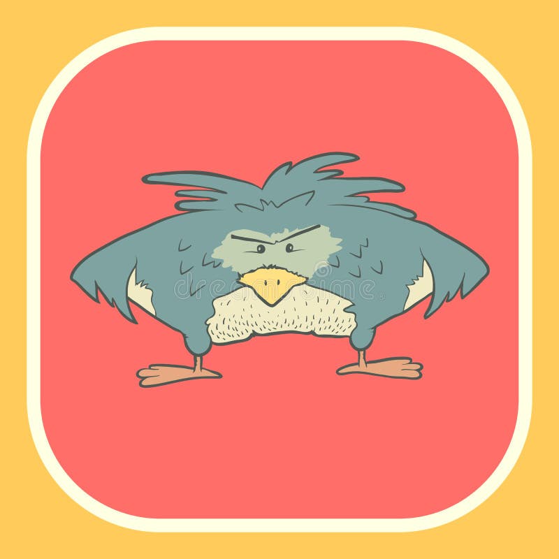 Silhouette of Cartoon Fortified Castle with Flags. Stock Vector ...