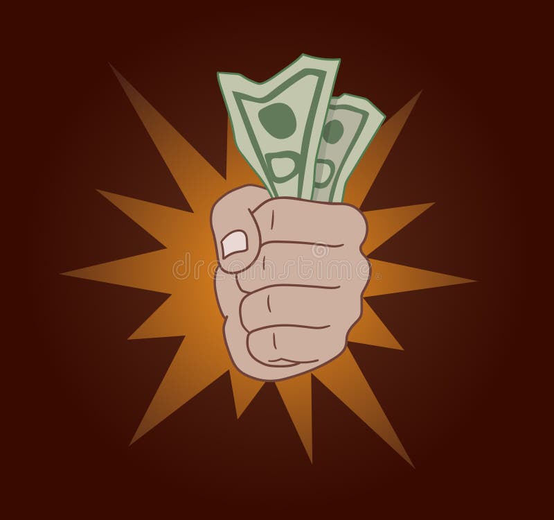 Money from hat stock vector. Illustration of currency - 46253704