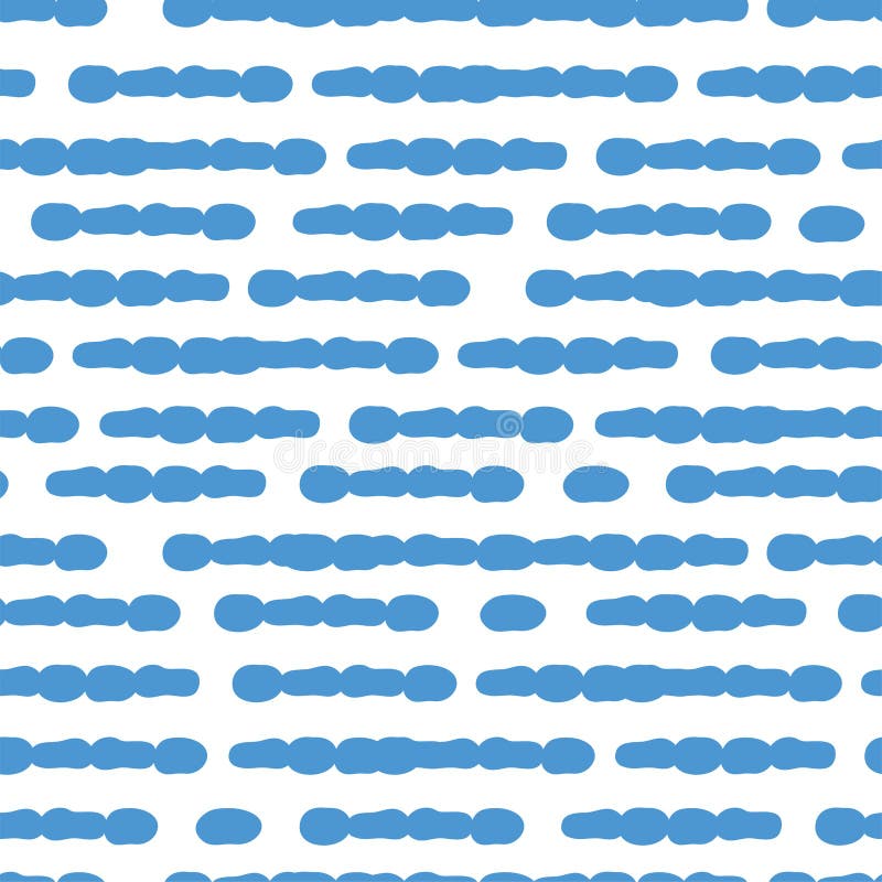 Colorful Hand Painted Line Pattern Variation Stock Illustration ...