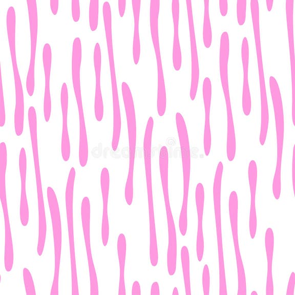 Colorful Hand Painted Line Pattern Variation Stock Vector ...