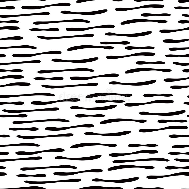 Hand Painted Line Pattern Variation Stock Illustration - Illustration ...