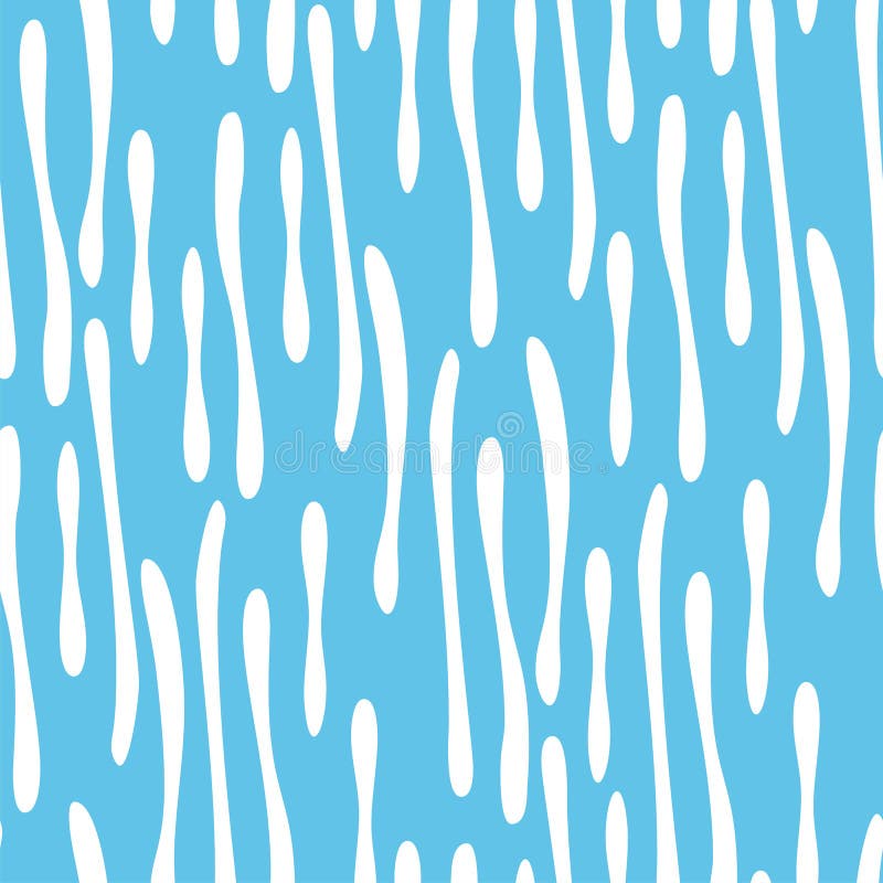 White Hand Painted Line Pattern Variation Stock Vector - Illustration ...