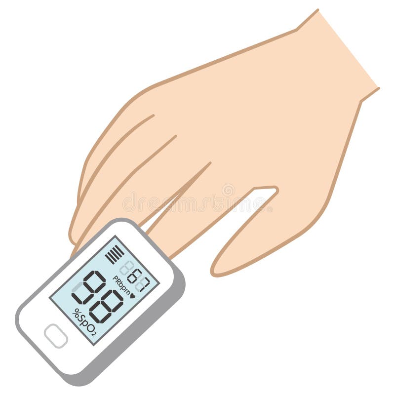 Oximeter Therapy Stock Illustrations – 138 Oximeter Therapy Stock ...