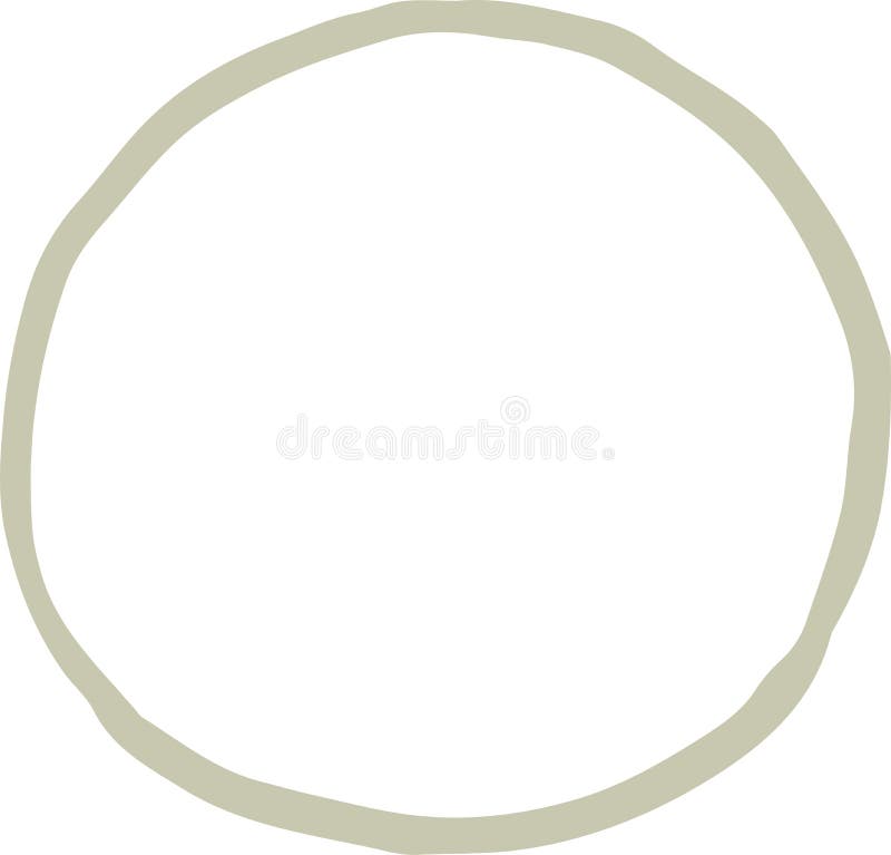 Colorful Handwritten Circle Variations Stock Vector - Illustration of ...